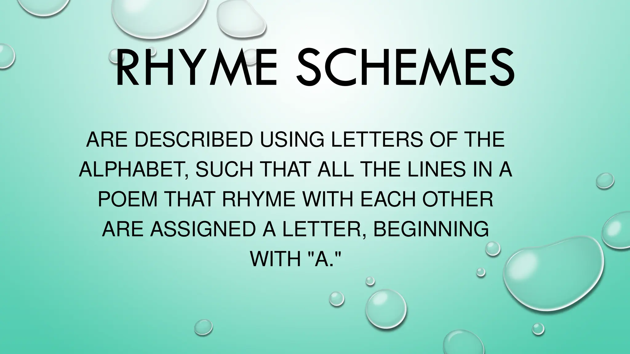 lesson 7- Rhyme-schemes and letter label.pptx