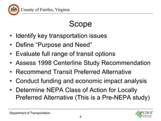 Update on Route 1 Multimodal Alternatives Analysis | PDF