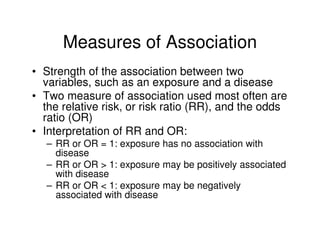 Measures of association | PDF