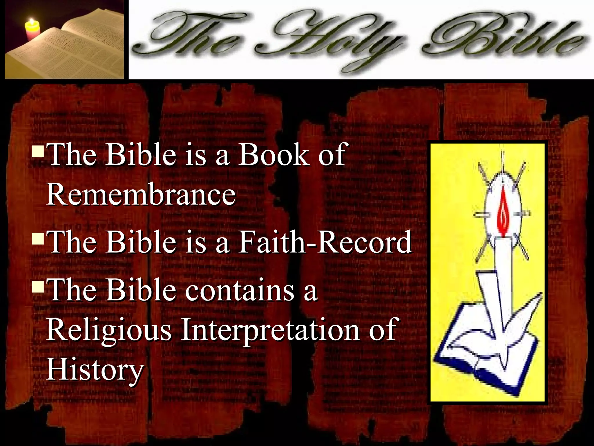 7. sacred scriptures | PPT