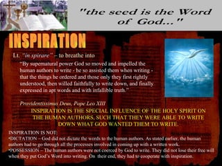 7. sacred scriptures | PPT