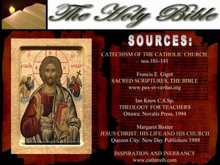 7. sacred scriptures | PPT