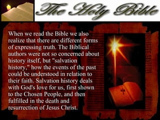 7. sacred scriptures | PPT