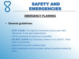 7. safety and emergencies | PPT