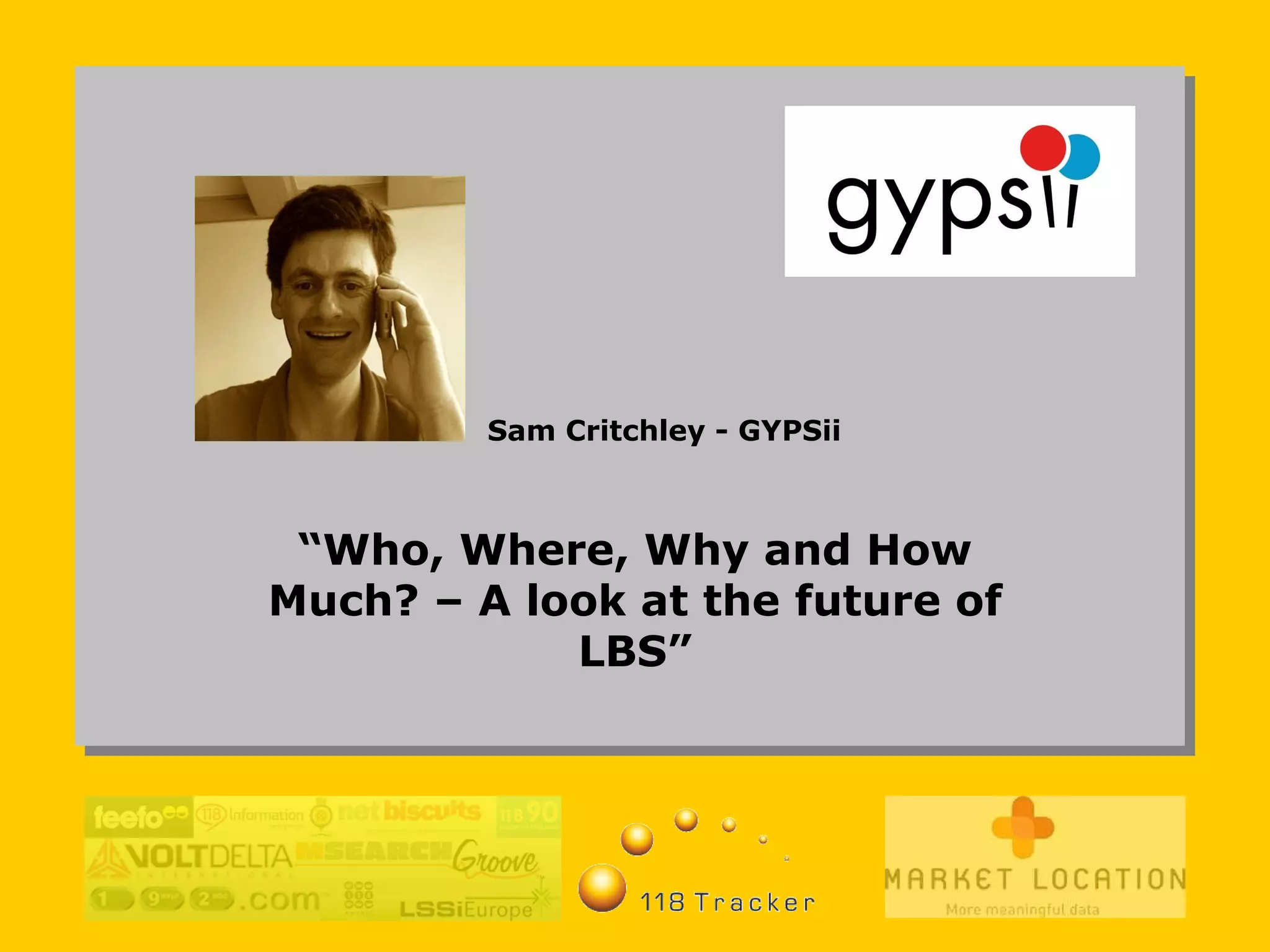 Sam Critchley GYPSii | PPT