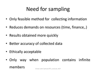 7.sampling fundamentals | PDF