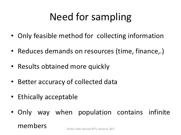 7.sampling fundamentals