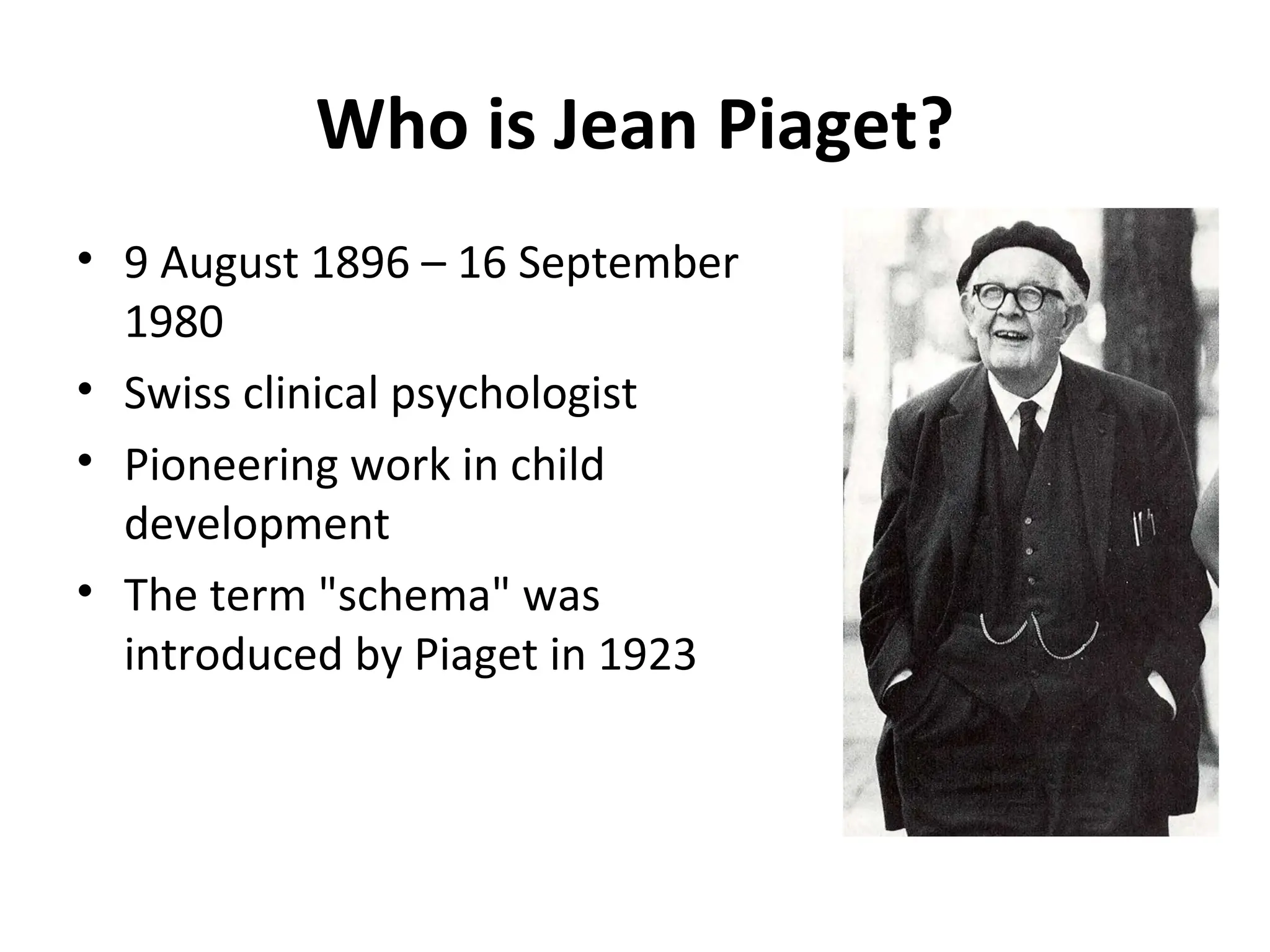 Introduction to Schema theory psychology presentation | PPT