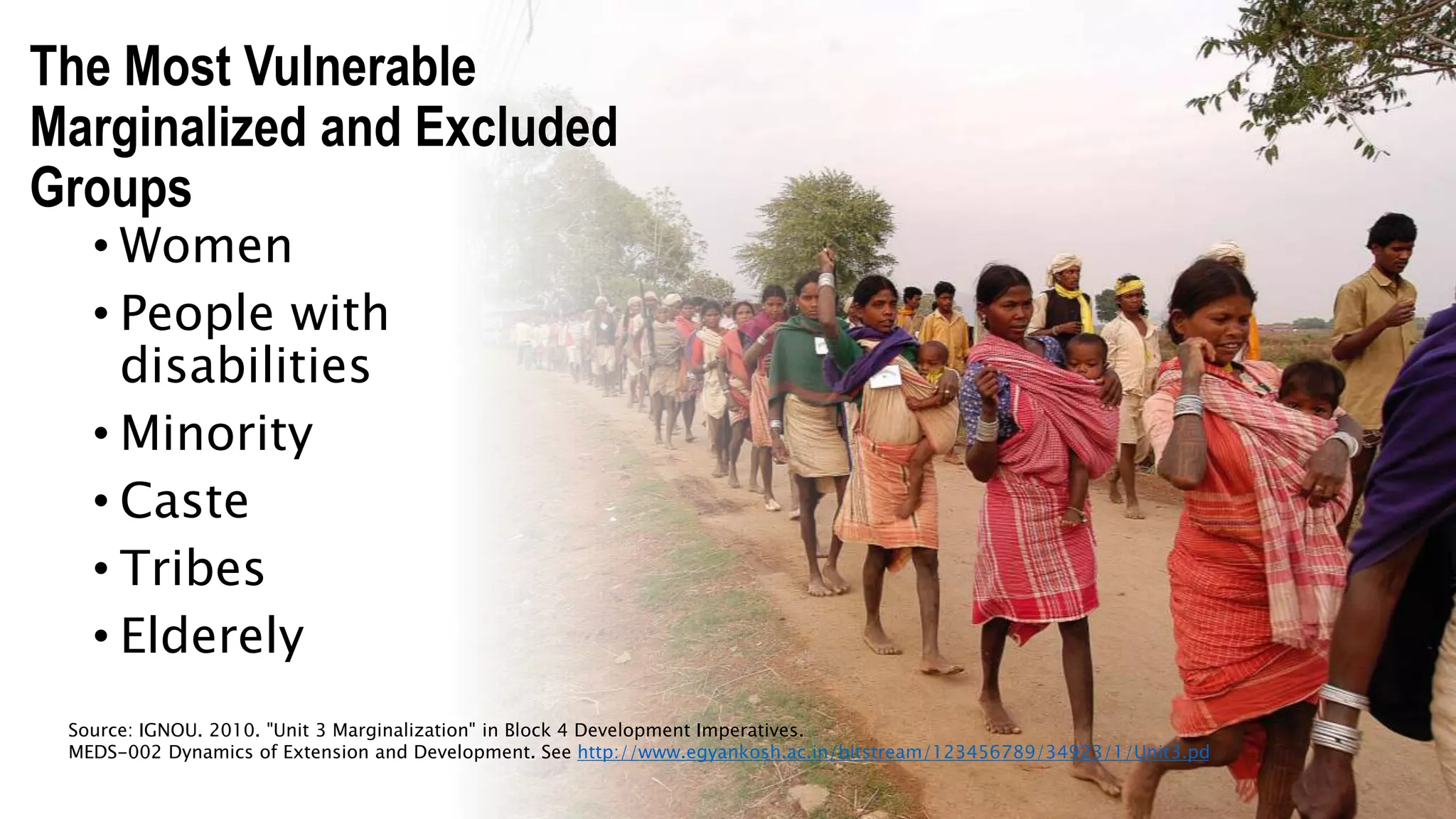 Social Development Issues and Role of Development Professionals | PPTX ...