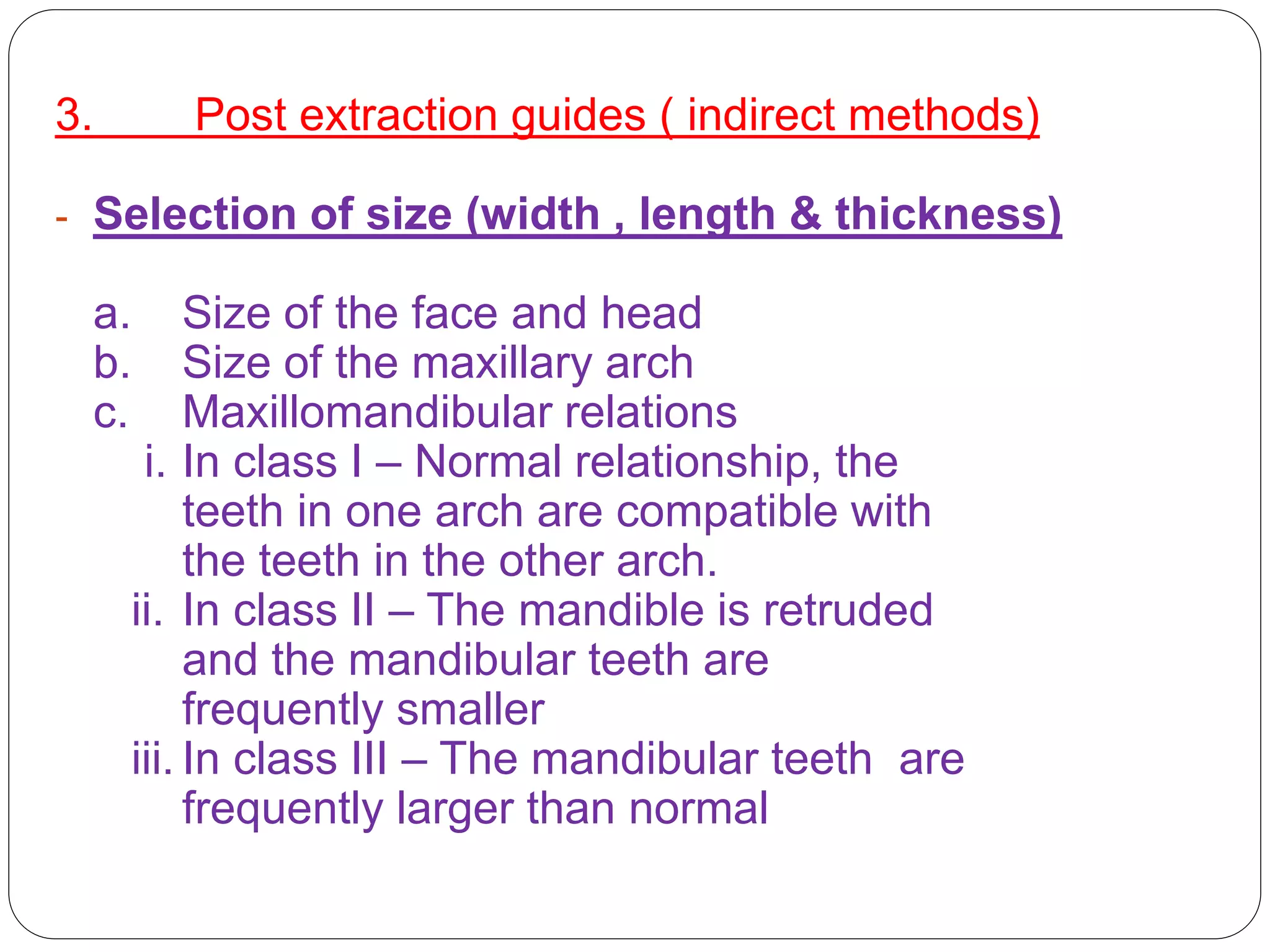 7 selection of teeth and esthetics in complete denture | PDF | Dental ...