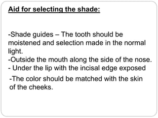 7 selection of teeth and esthetics in complete denture | PDF