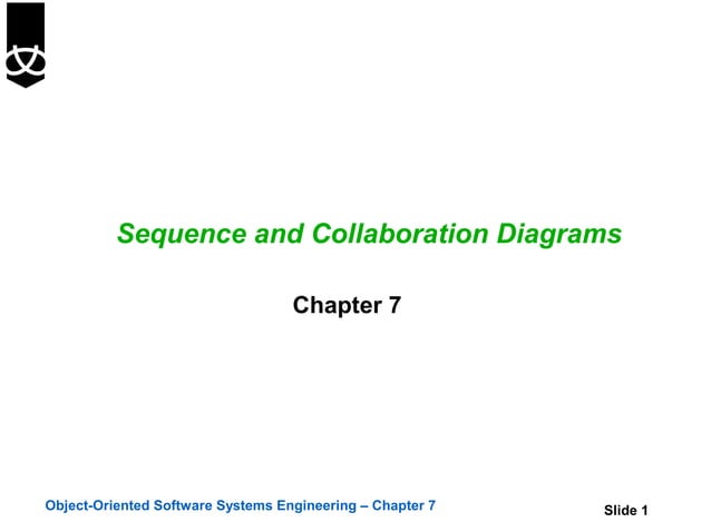7. sequence and collaboration diagrams | PPT