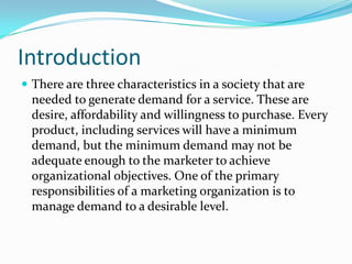 7. service demand management | PPTX