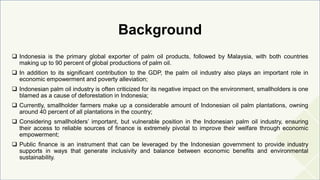 Public Financing For Sustainable Palm Oil | PDF