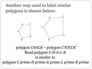 7-3 similar polygons | PPTX