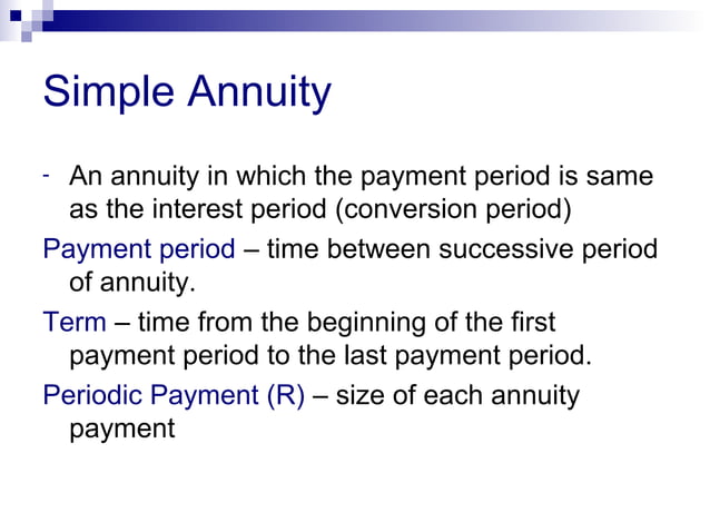 7.simple annuities | PPT