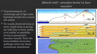 7-sinf. Geogrfaiya. Yerning iqlim mintaqalai.pptx