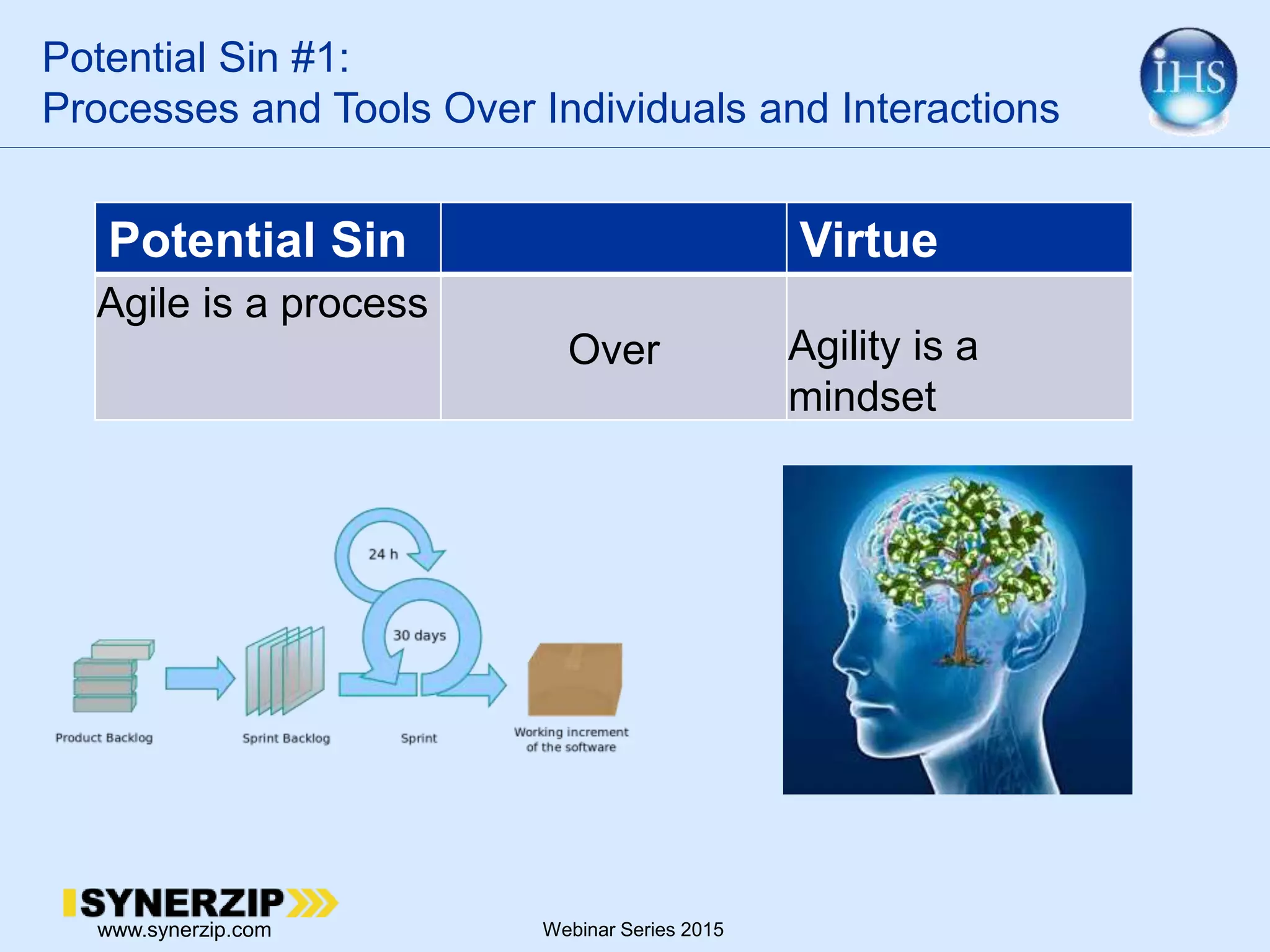 7 Sins Of Scrum And Other Agile Anti-Patterns by Todd Little | PPT