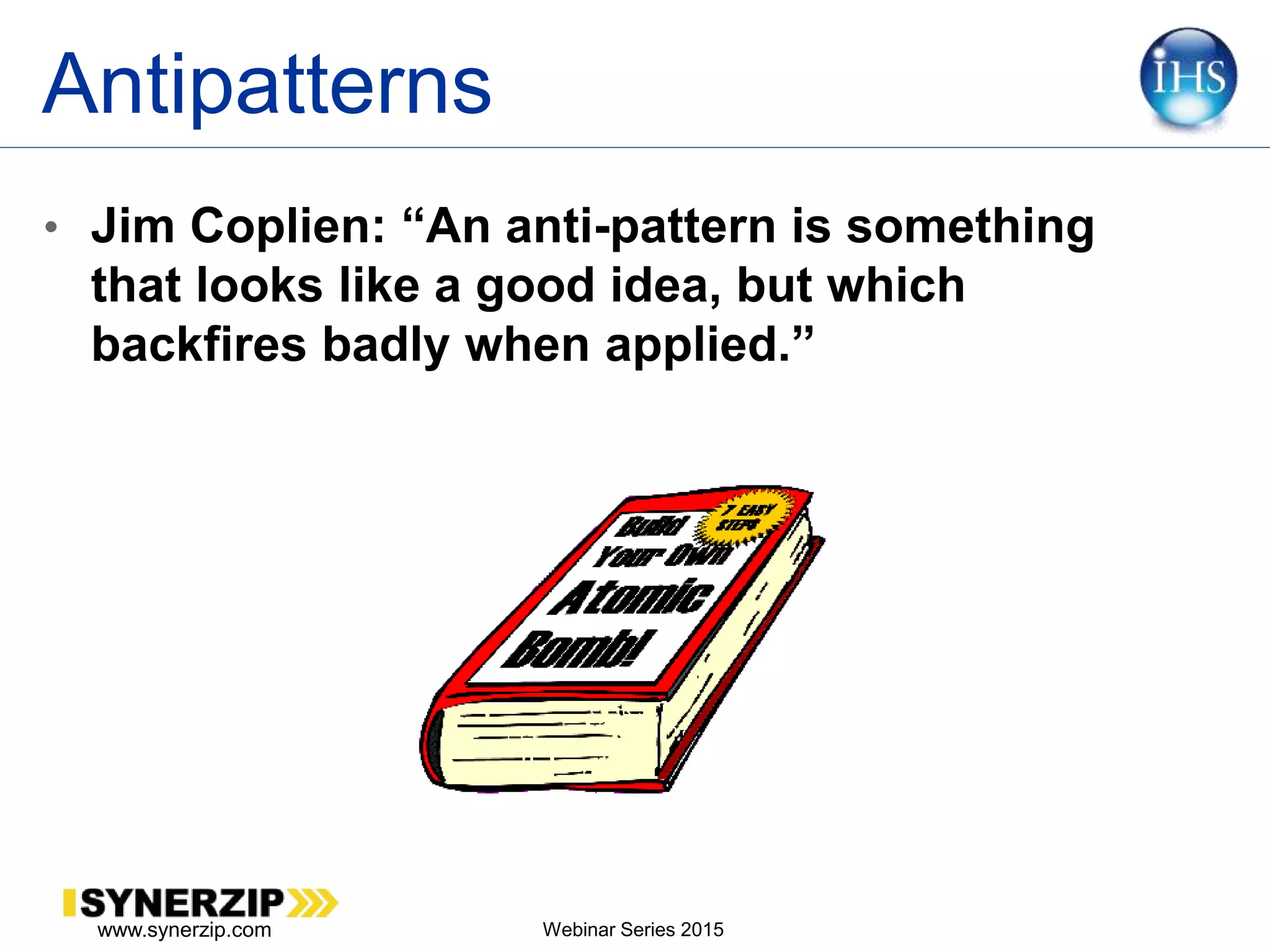 7 Sins Of Scrum And Other Agile Anti-Patterns by Todd Little | PPT