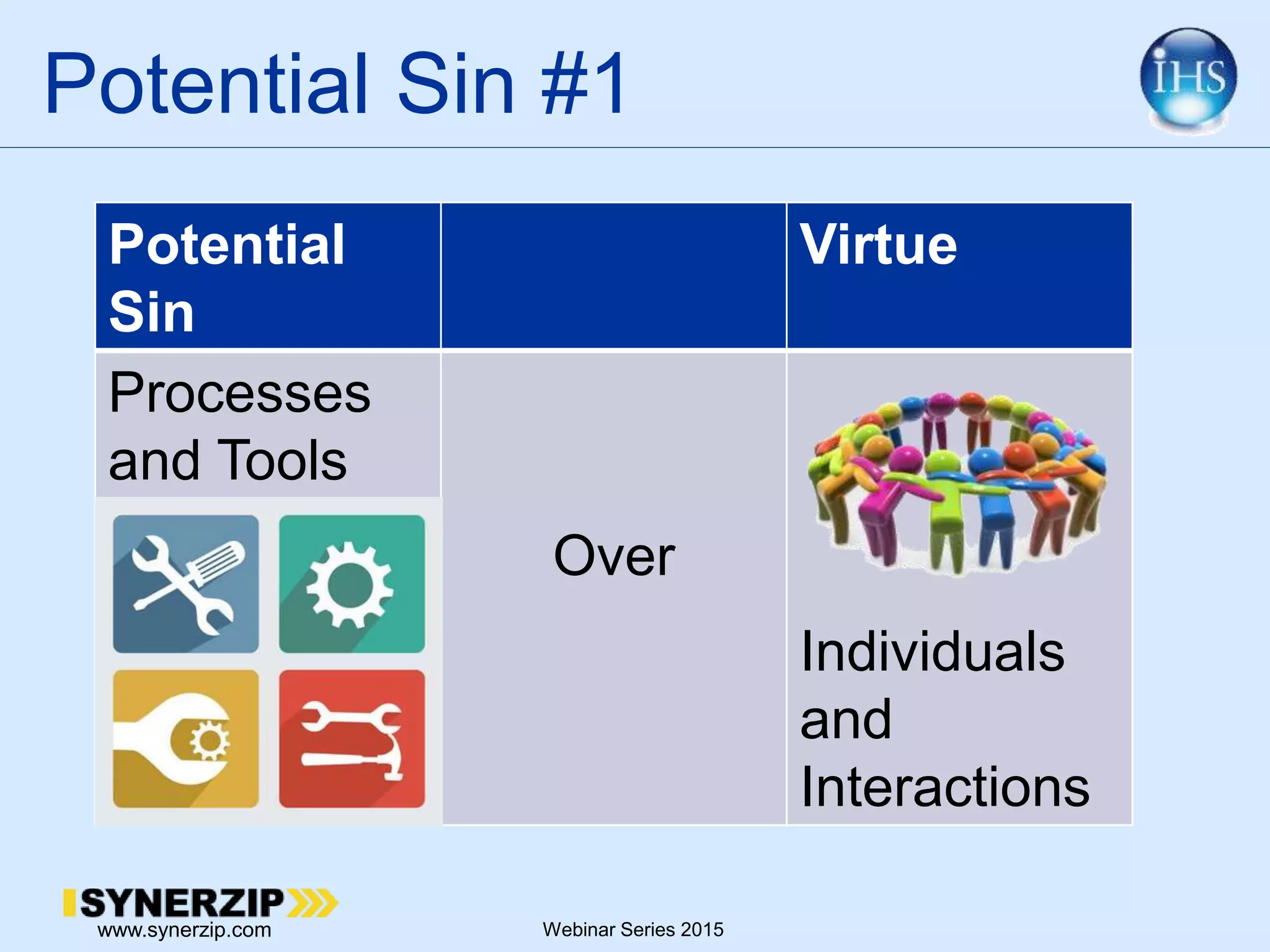 7 Sins Of Scrum And Other Agile Anti-Patterns by Todd Little | PPT