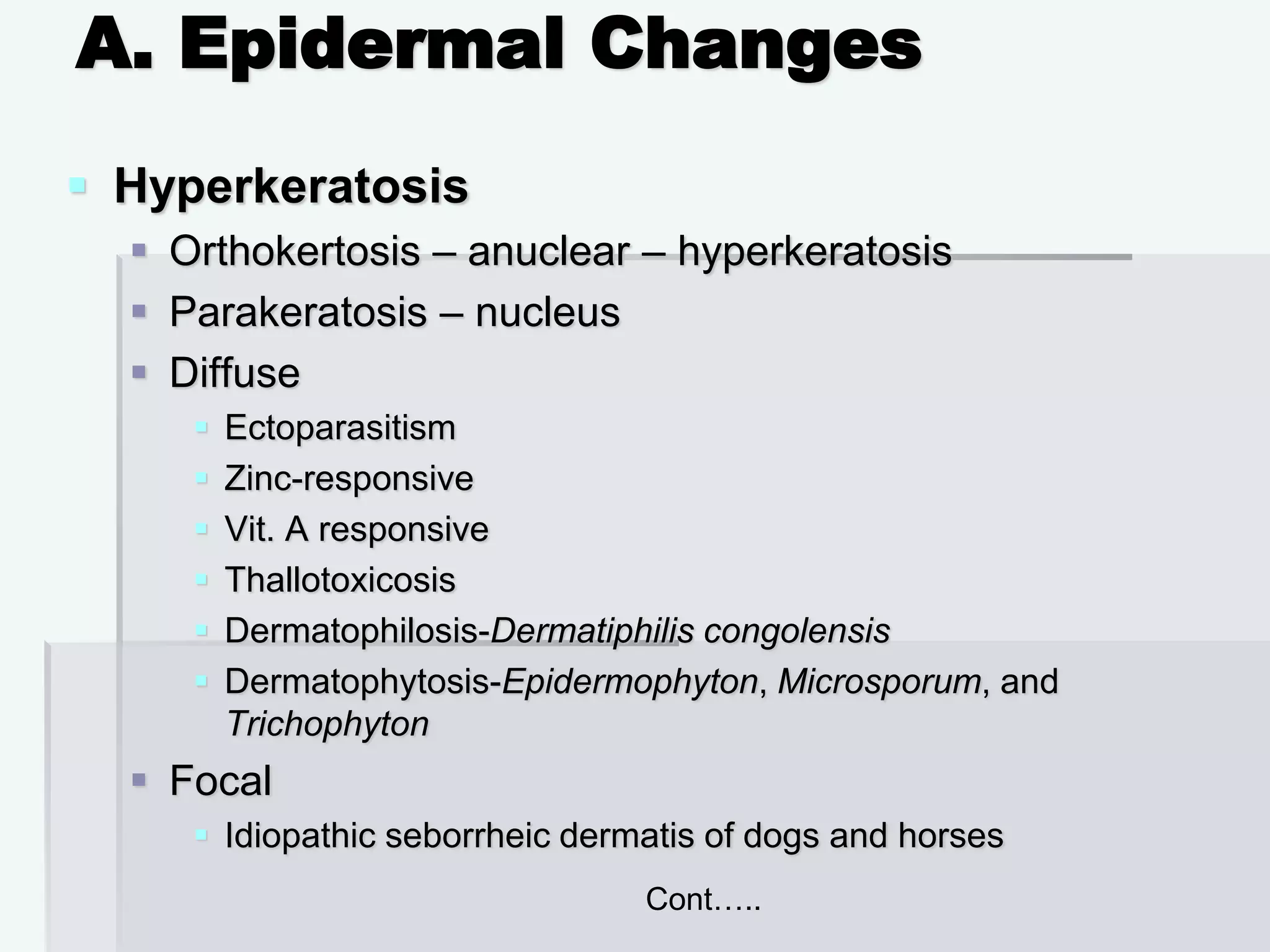 Pathology of Skin and Appendages | PPT