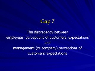 7 Sm Gaps Model | PPT