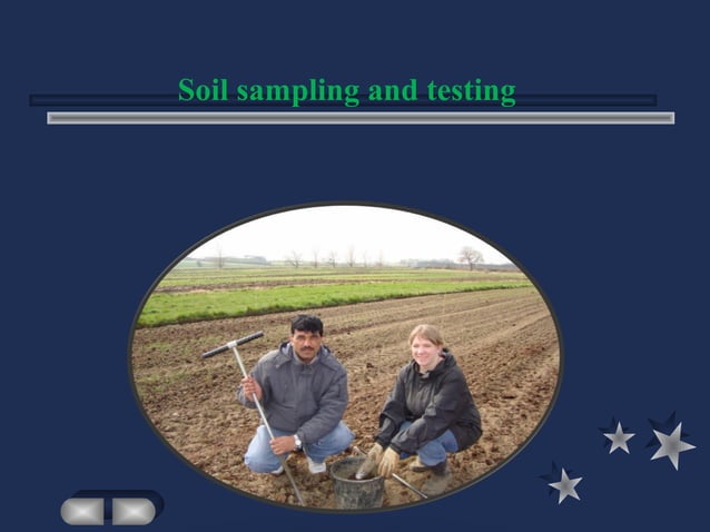 soil sampling and testing | PPT