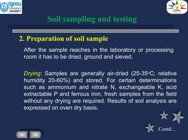 soil sampling and testing | PPT