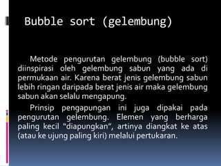 7 sorting-algoritma-bubble-sort | PPTX