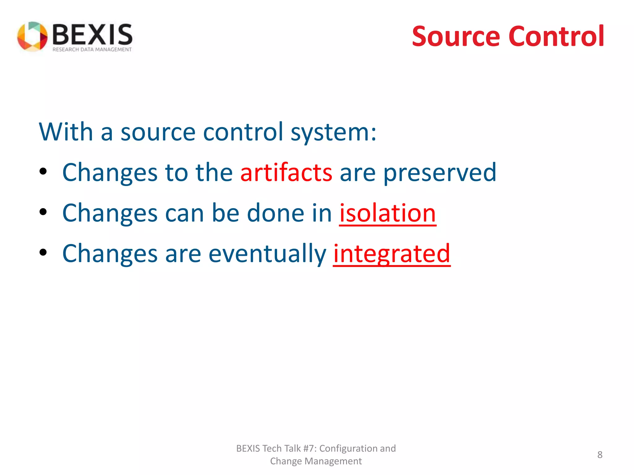7 Source Control and Release Management | PPT