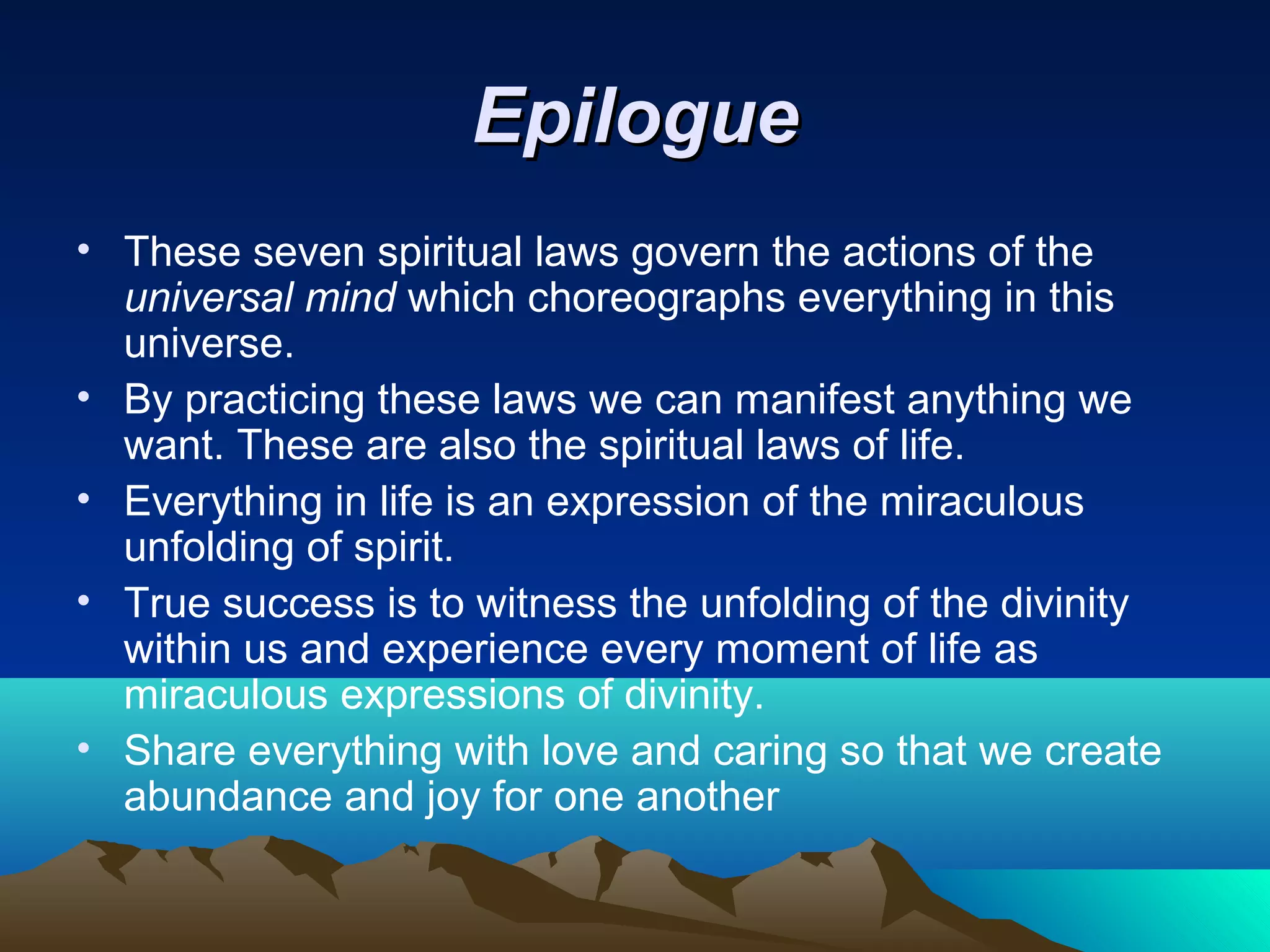7 spiritual-laws-of-success | PPS