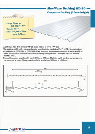 Steel Deck Powered by Alex Form | PDF