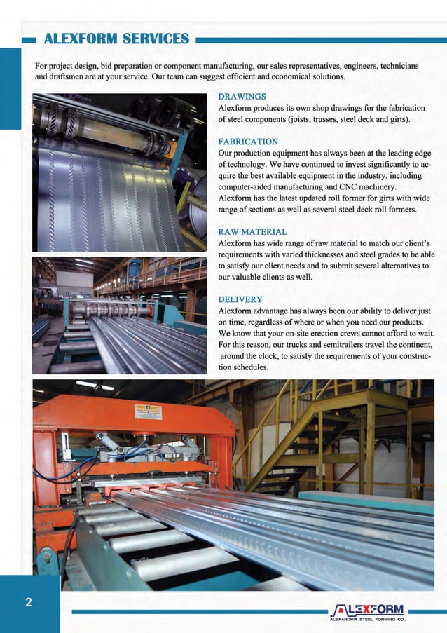 Steel Deck Powered by Alex Form | PDF