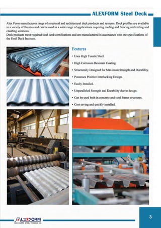 Steel Deck Powered by Alex Form | PDF