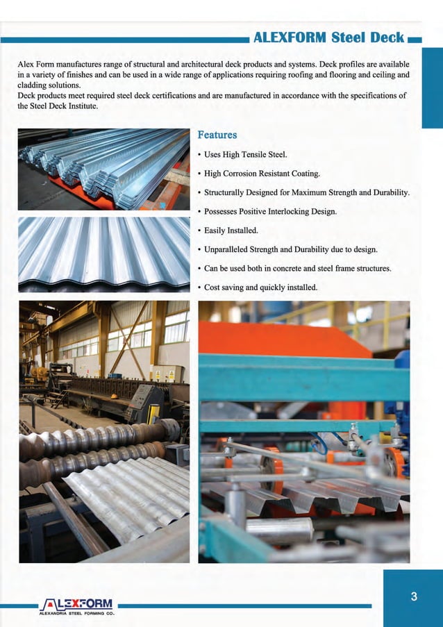 Steel Deck Powered by Alex Form | PDF