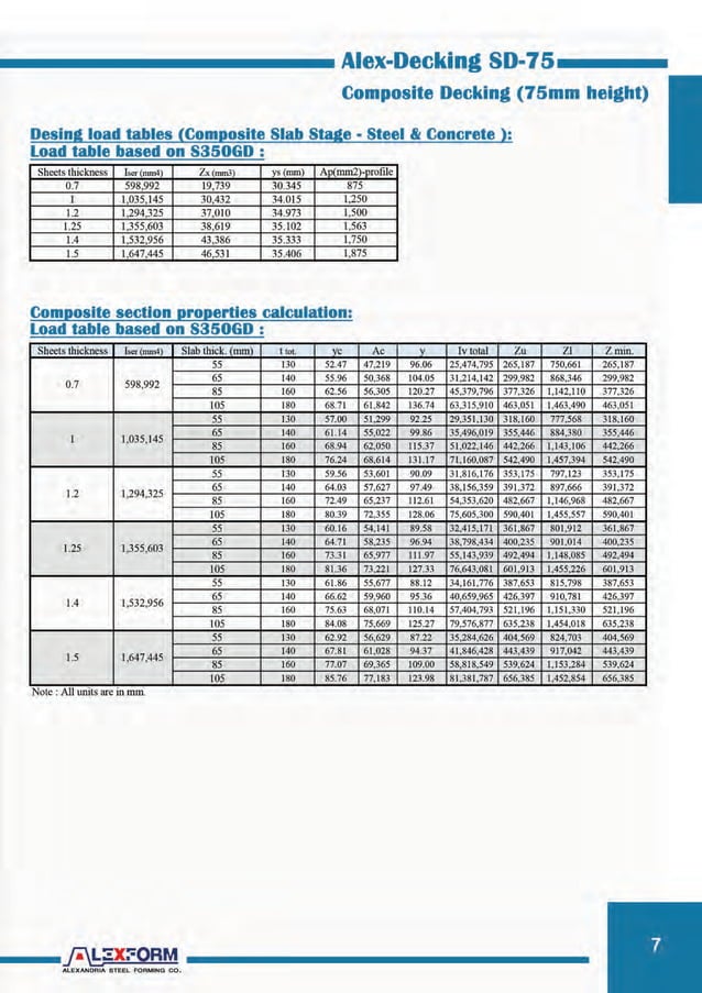 Steel Deck Powered by Alex Form | PDF
