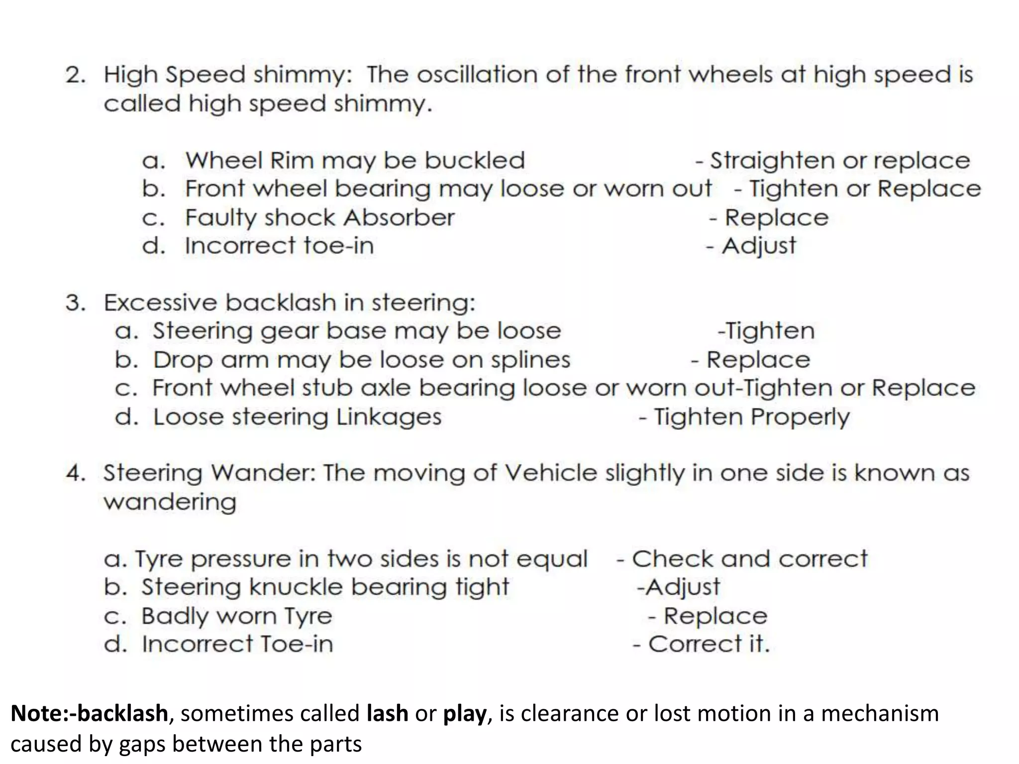 7 steering mechanisms | PPTX