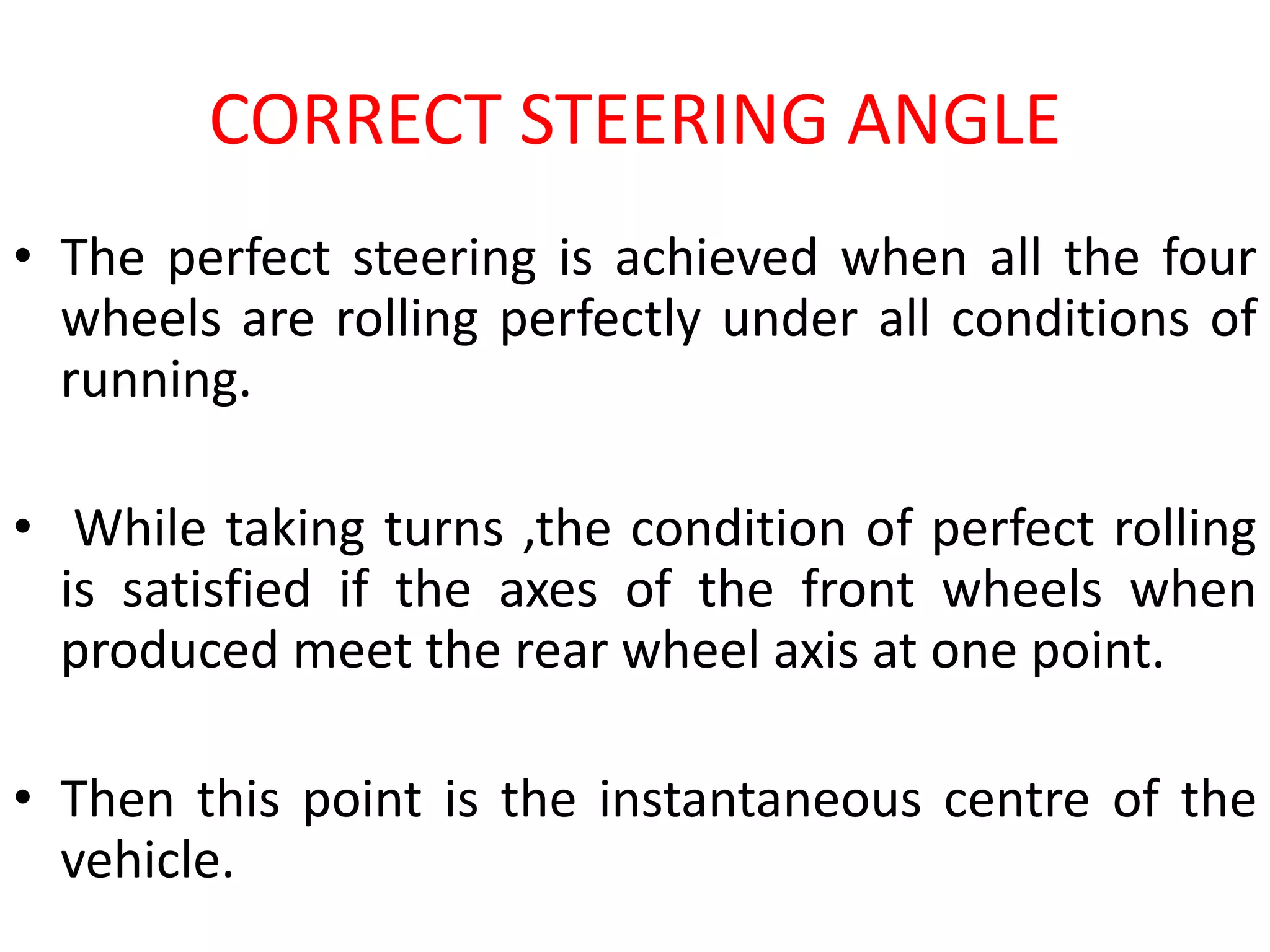7 steering mechanisms | PPTX