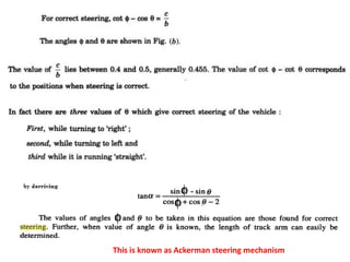 7 steering mechanisms | PPTX