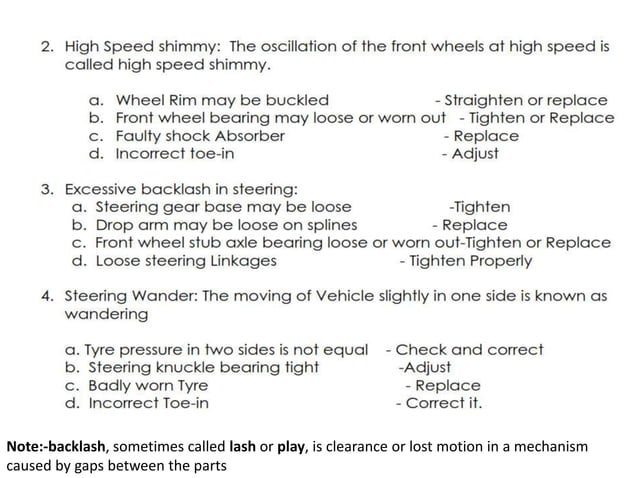 7 steering mechanisms | PPTX | Auto Technology | Automotive