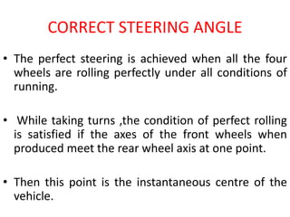 7 steering mechanisms | PPTX