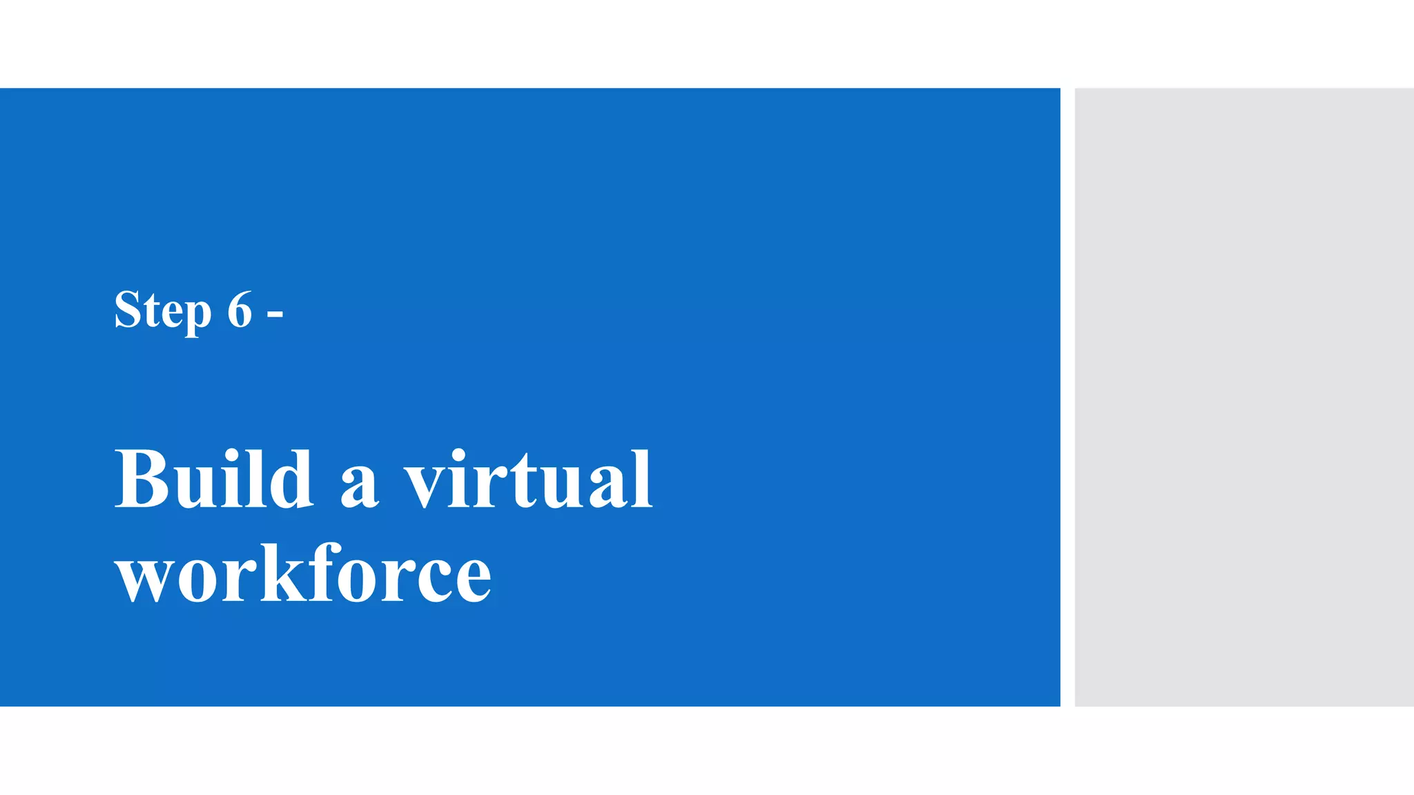 7 RPA implementation steps for enterprise digital transformation in ...