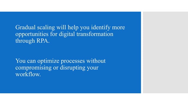 7 RPA implementation steps for enterprise digital transformation in ...