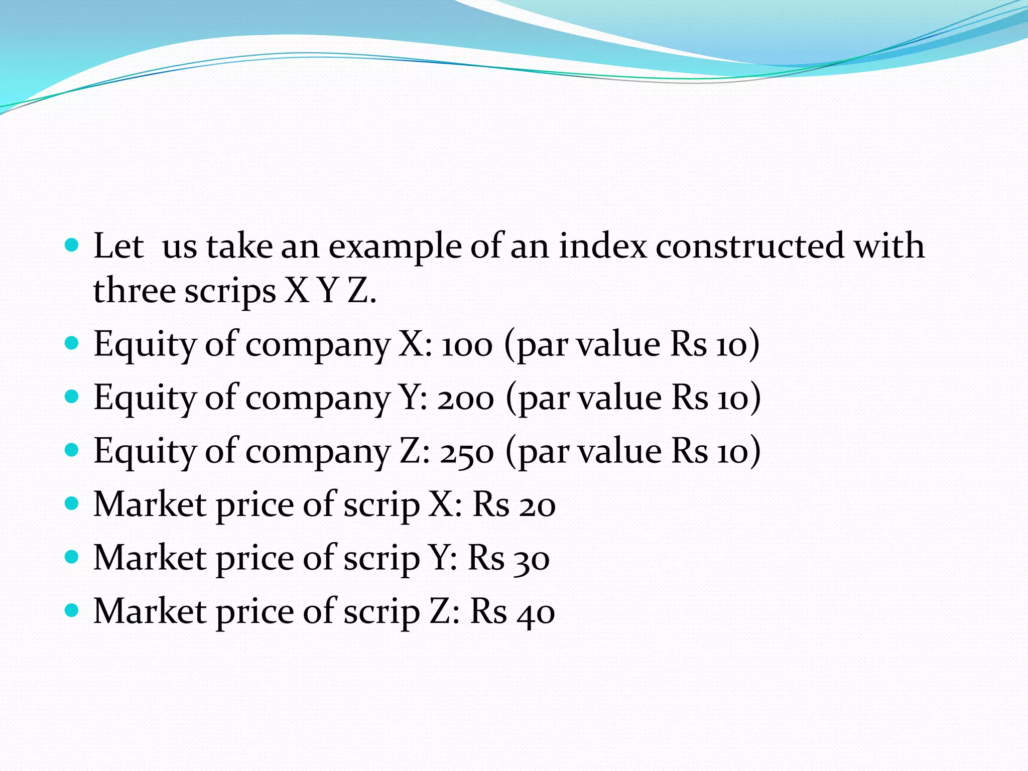 7. stock market indices | PPTX