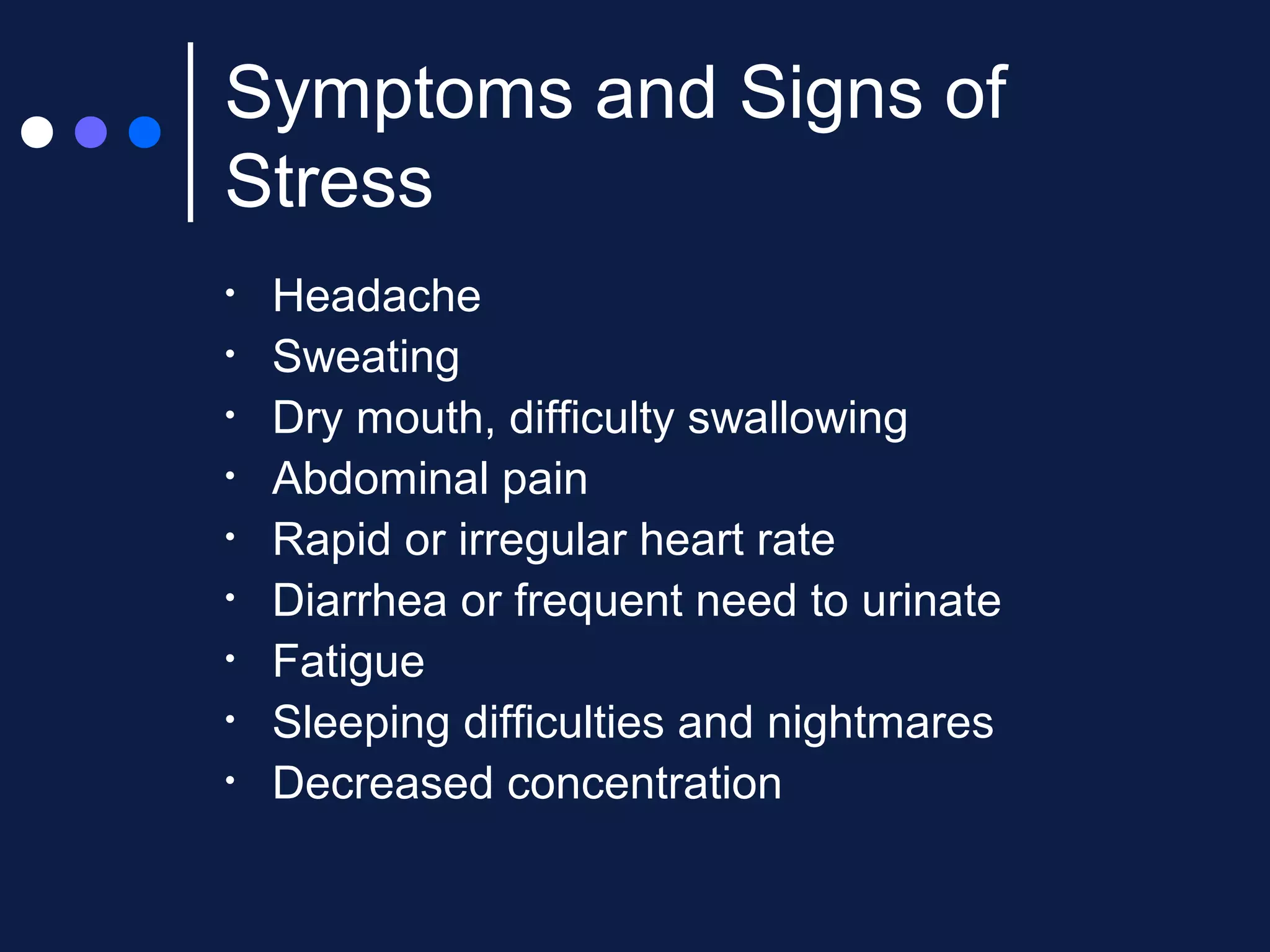 Stress management. | PPT