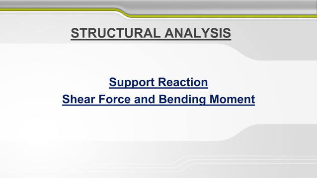 Structural Analysis- Beam.pdf | Physics | Science