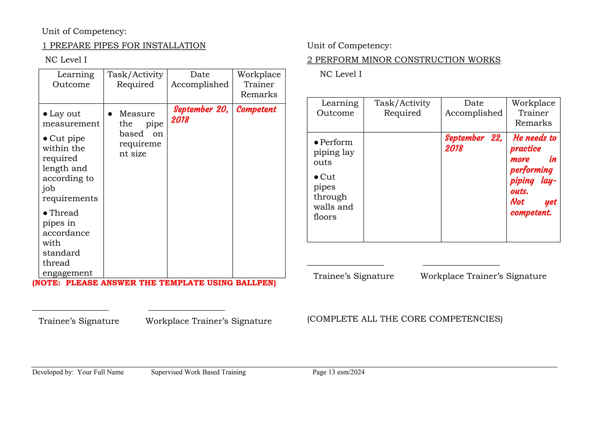 TESDA CAREGIVER ELDERLY NCII PART OF PORTFOLIO IN TRAINERS METHOLOGY ...