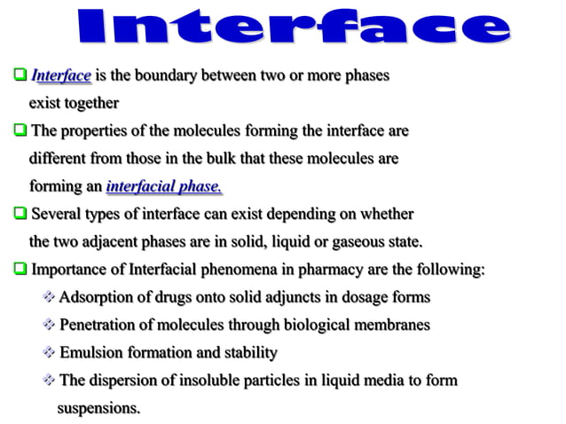 7 surface interfacial phenomena | PDF