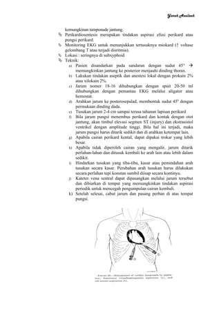Tamponade Jantung | DOC