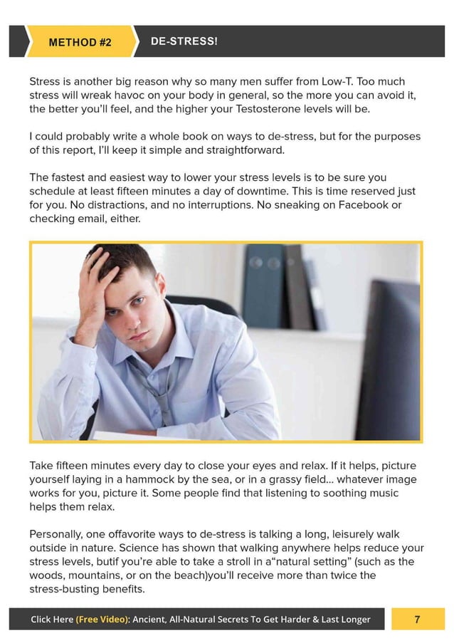 7 Testosterone Secrets | PDF